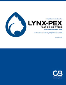 LYNX-PEXTM Water Service | Plumbing, HVAC & R, and Hydronic Products